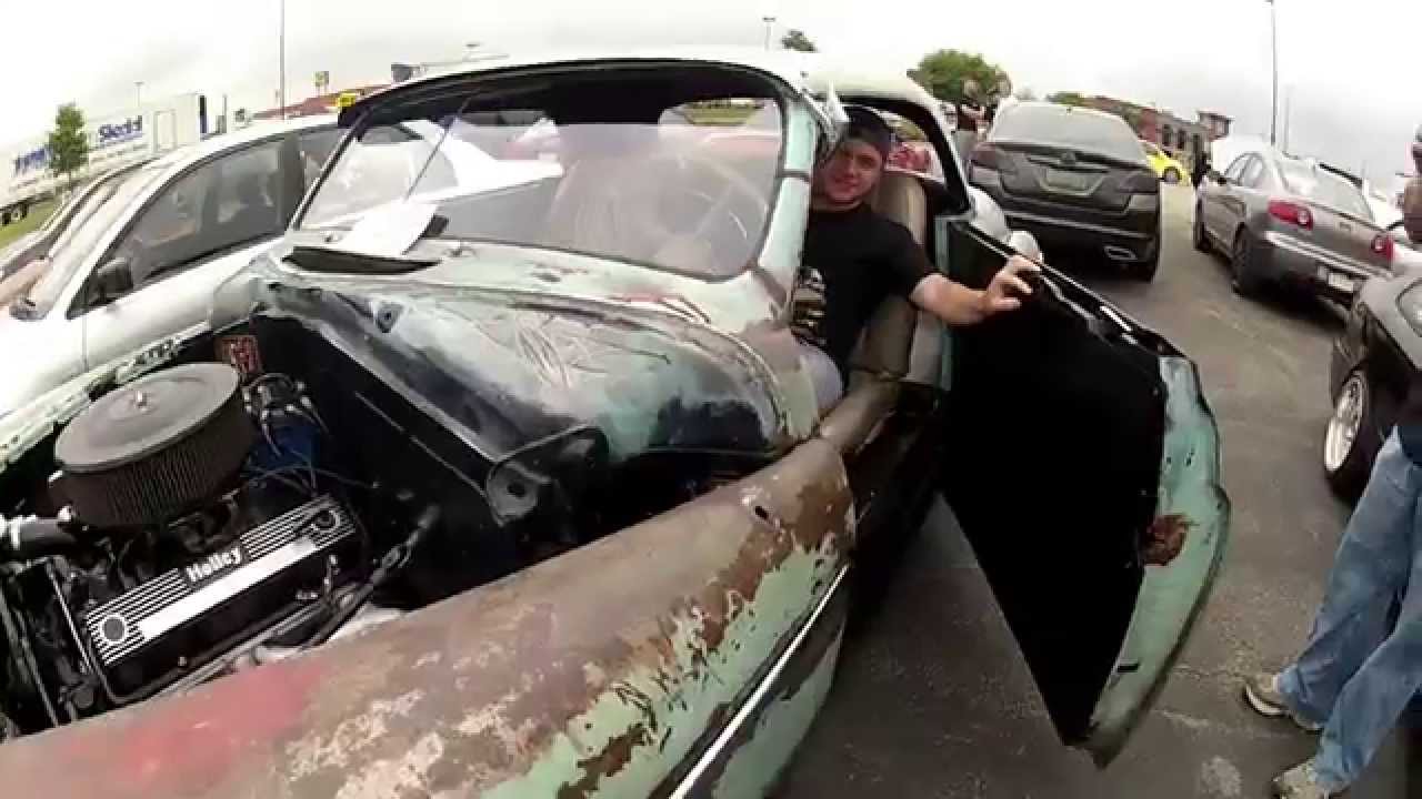 Rat Rod Revs - Jimmy Crackcorn's Plymouth - YouTube