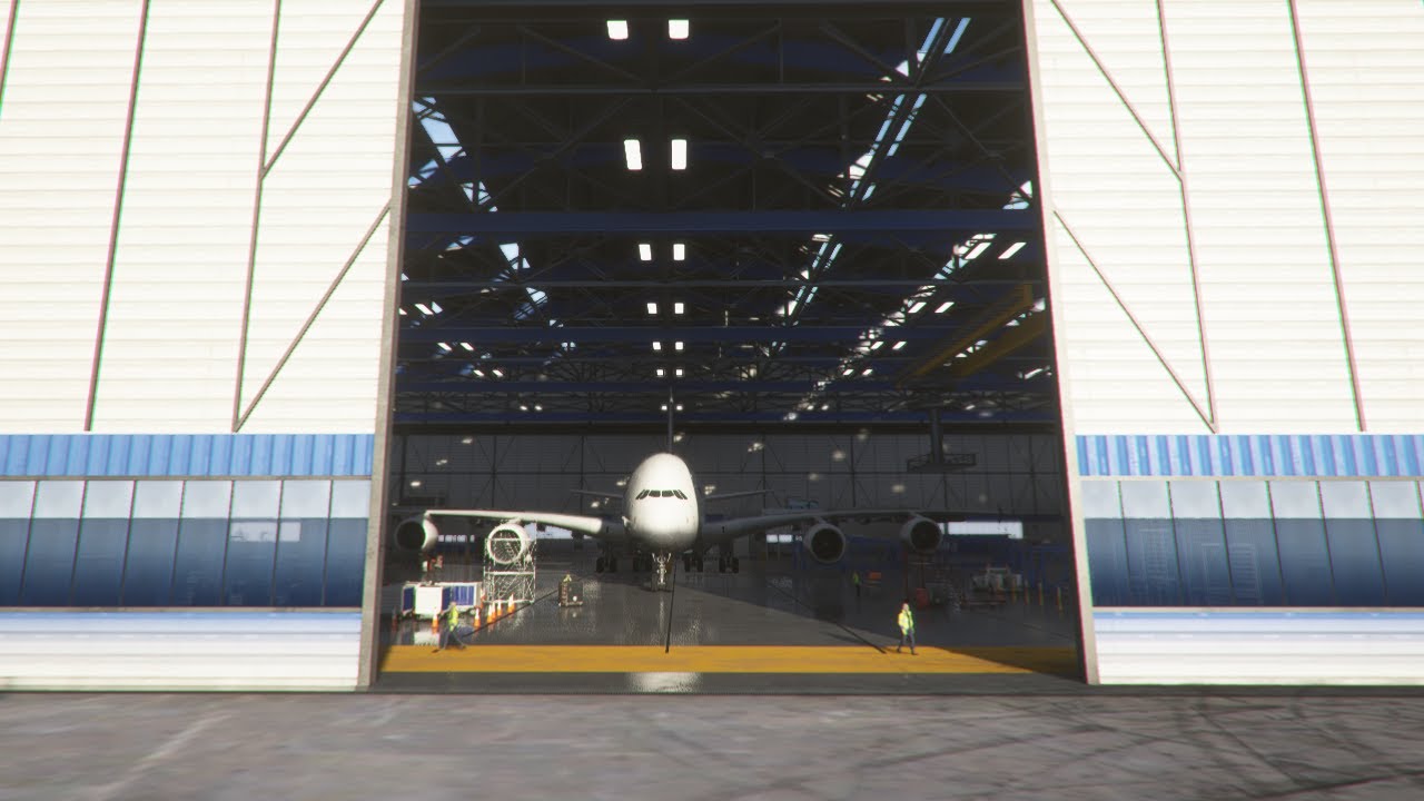 FS2020 FULL FUNCTIONING A380 TAKE OFF AND LANDING 4K - YouTube