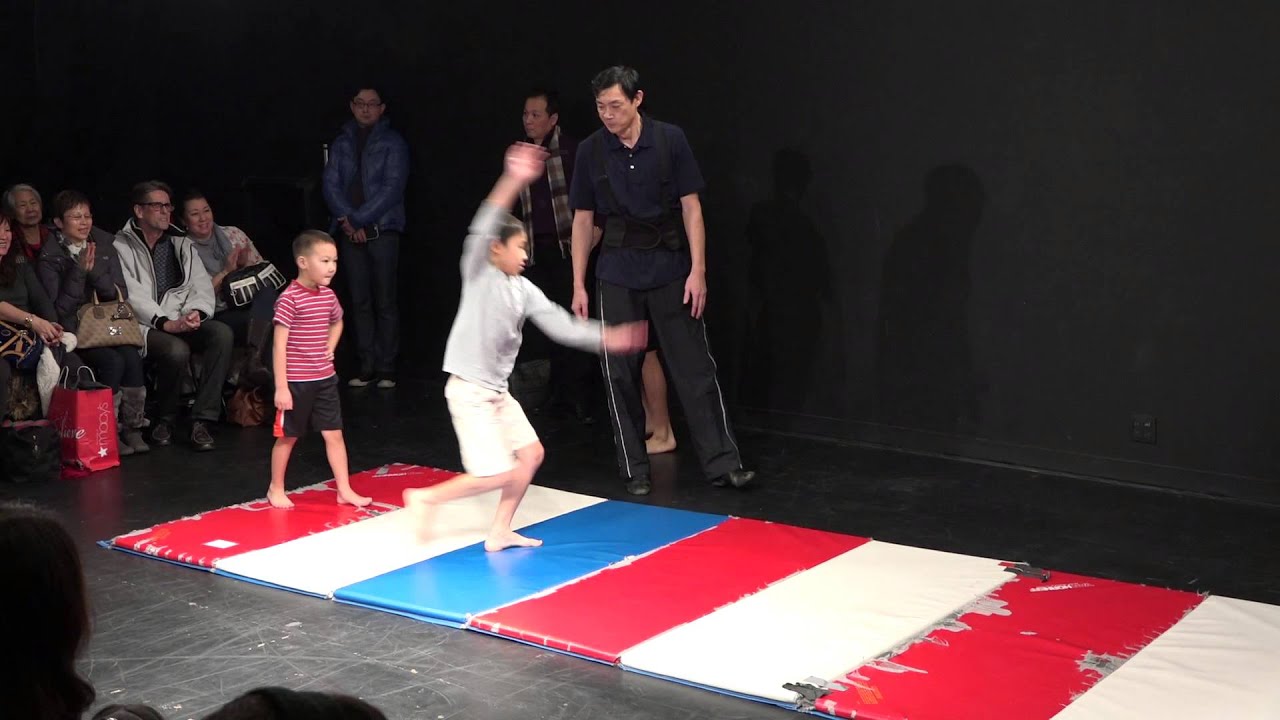 NYCCC Open House Dec 2014 - Boys Advanced Acrobatics - YouTube