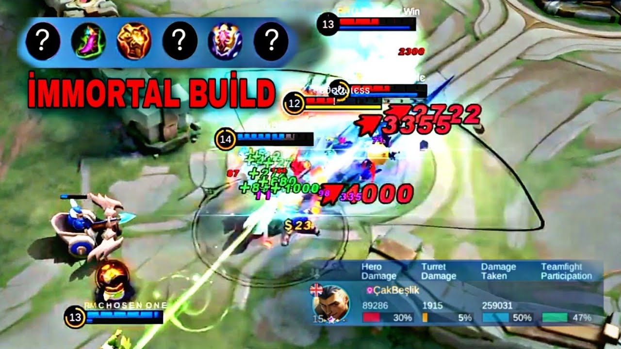 İmmortal Fredrinn Gameplay 2023,Fredrin Tutorial(Öğretici),Solo,Offlane ...