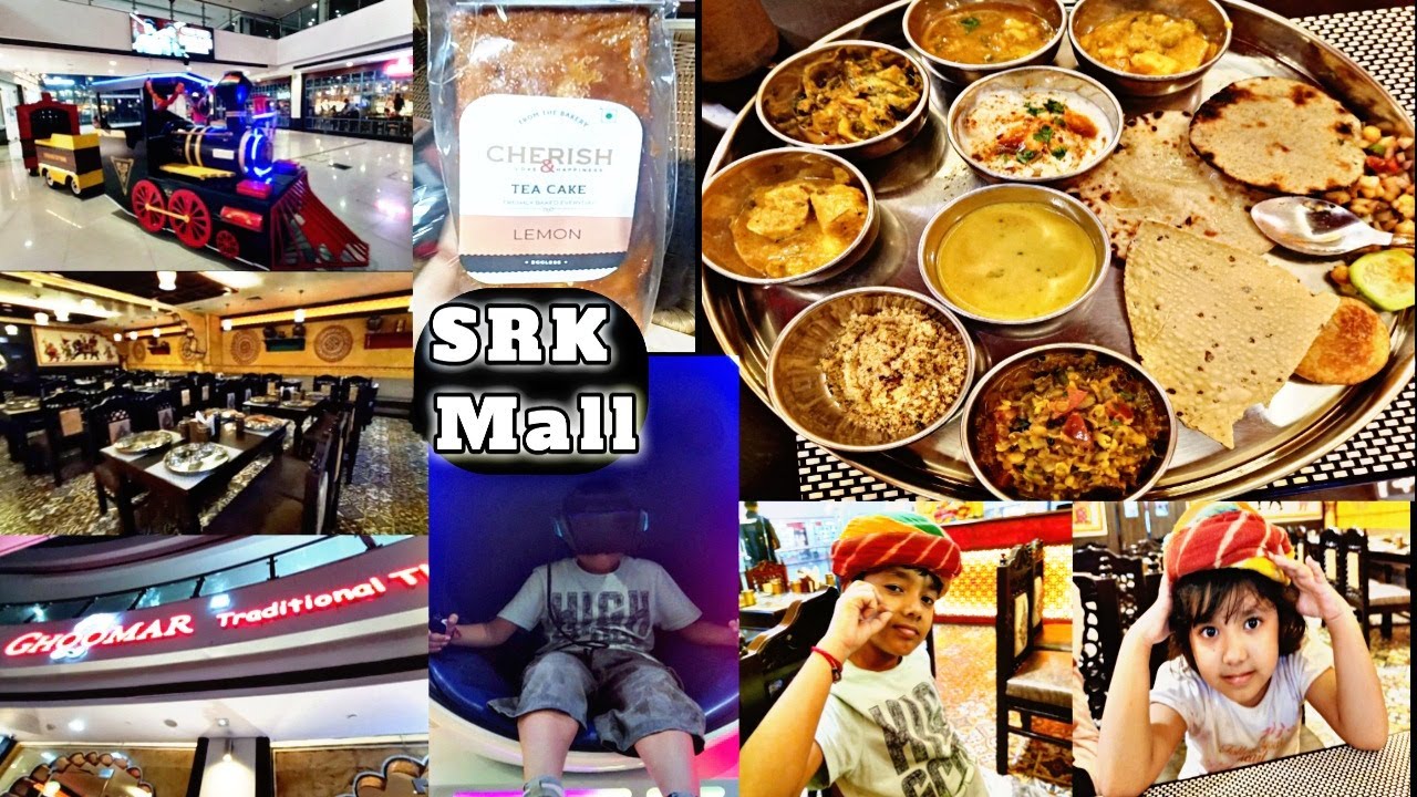 Thali in "Ghoomar Traditional Thali Rest." at Sarv Srk Mall |Haldiram ...