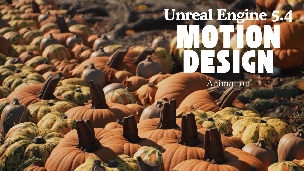 Unreal Engine 5.4 - Motion Design Animation - YouTube