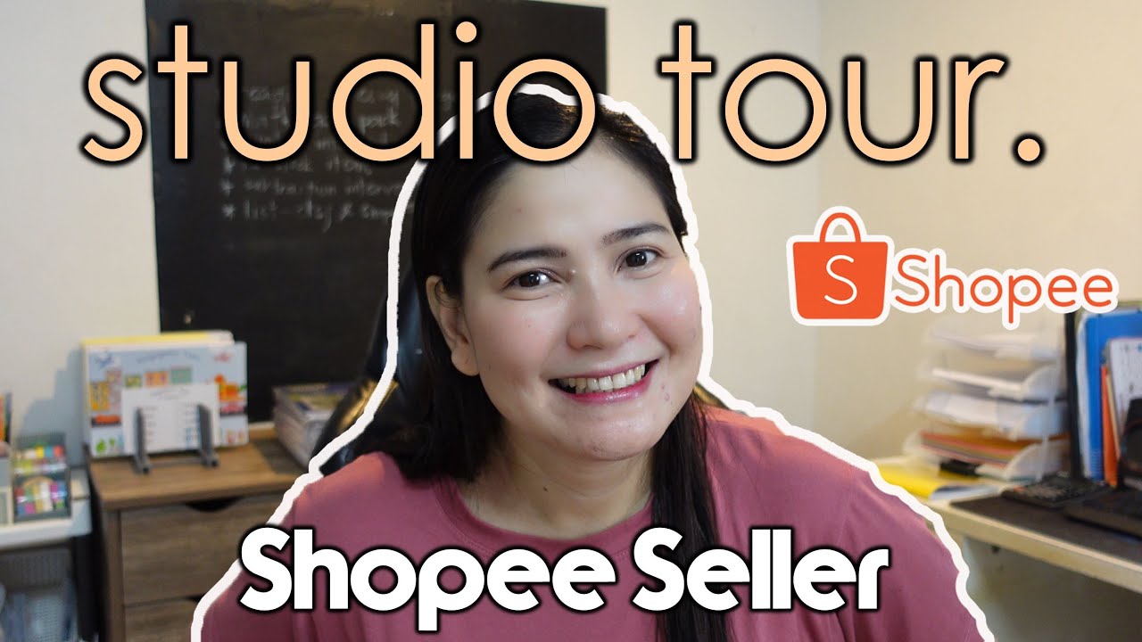 SHOPEE SELLER VLOG: Studio/Shop Tour & How I Organize Our Shop - YouTube