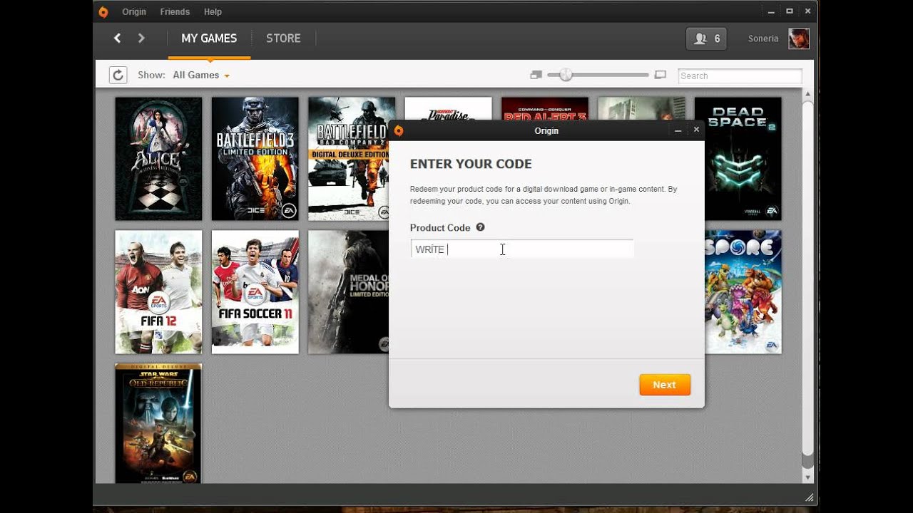How to key activation for Origin 9 - YouTube