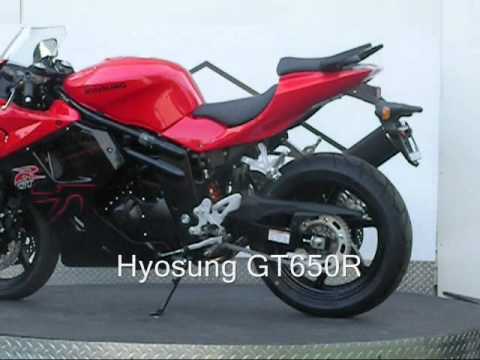 Hyosung GT650R New Sportbike NJ Streetbikes NJ Motorcycles NJ - YouTube
