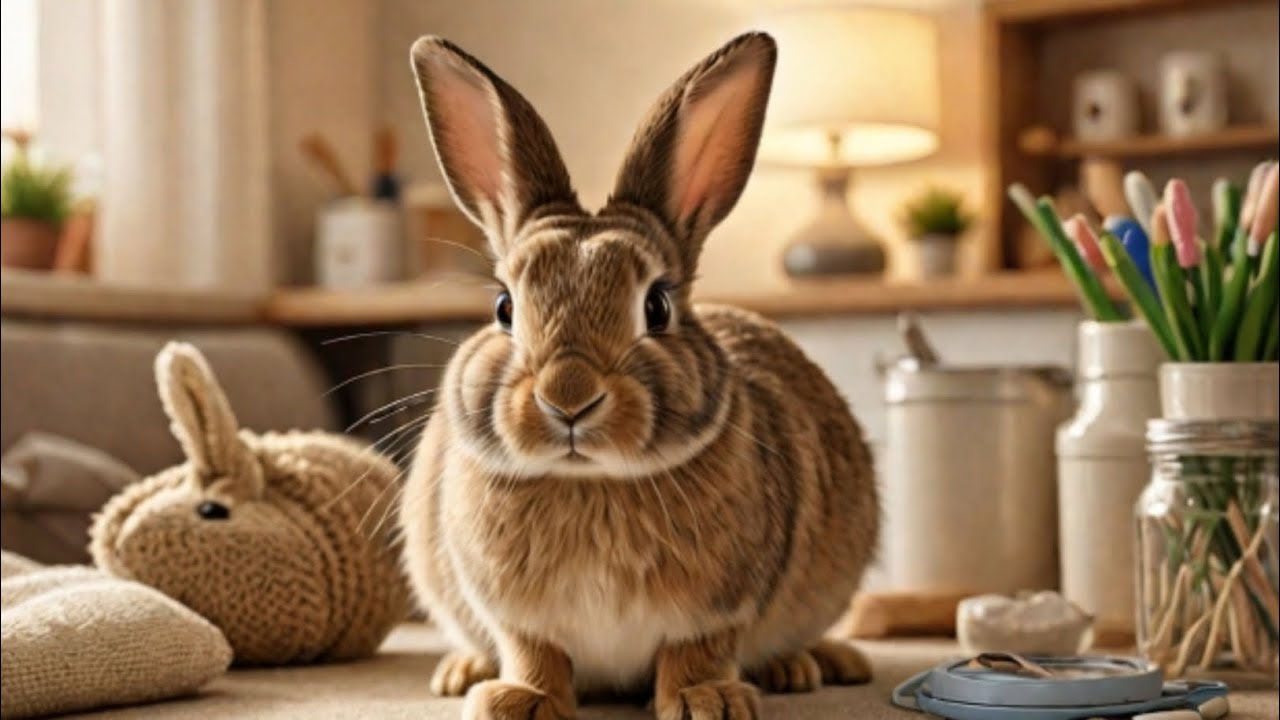 rabbits care/innovative ways of raising rabbits - YouTube