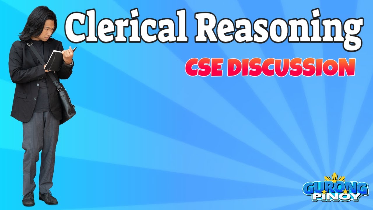 Clerical Reasoning Discussion for CSE - YouTube