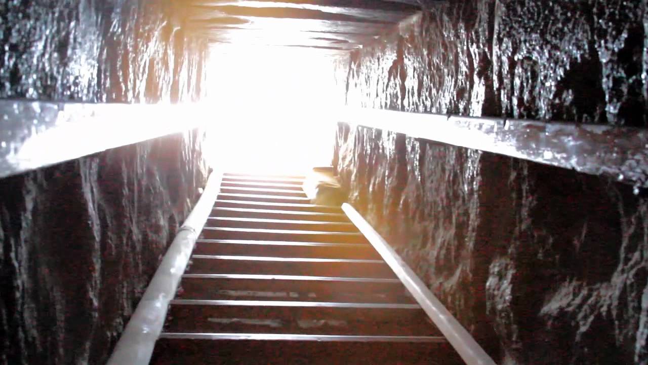 Inside the Red Pyramid of Snefru at Dashur - YouTube