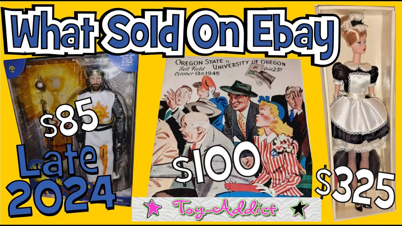 What Sold Nov & Dec 2024~ Toy-Addict Barbie, Monty Python & Sports ...