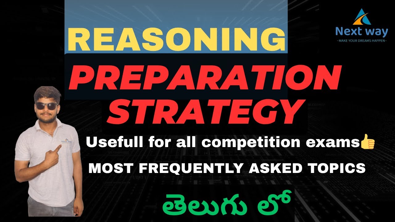 2025 REASONING STRATEGY || SSC CGL CHSL MTS ......|| NEXTWAY_CLASSES ...