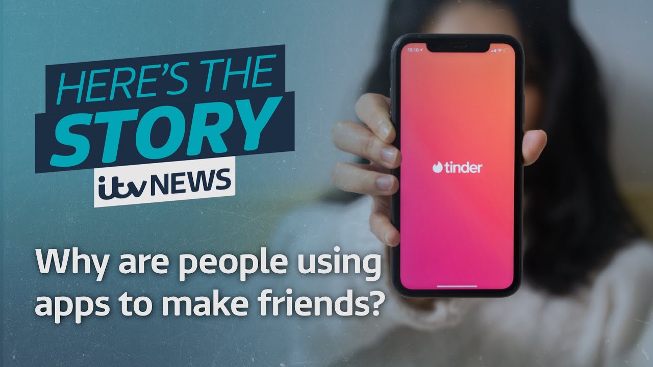 Why are people using dating apps to make friends? | ITV News - YouTube