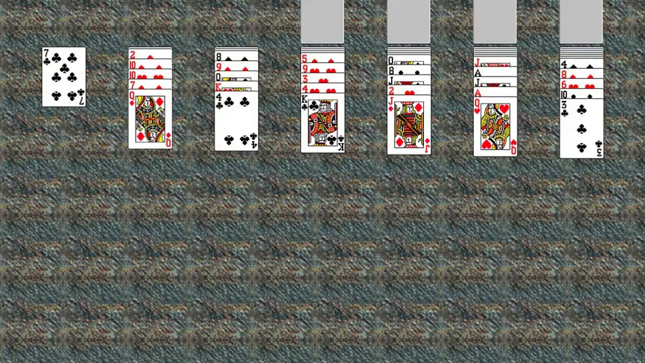 Pretty Good Solitaire 2K (Windows game 1999) - YouTube