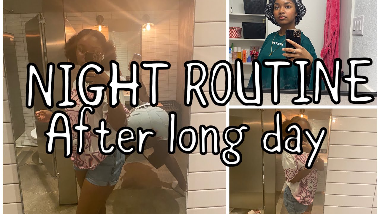 Night routine : after long day | Neya.M - YouTube