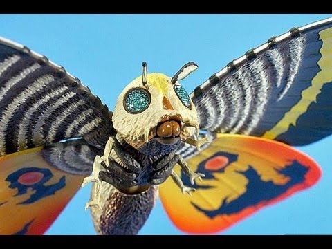 Huge Moth Attacks | Mothra - YouTube