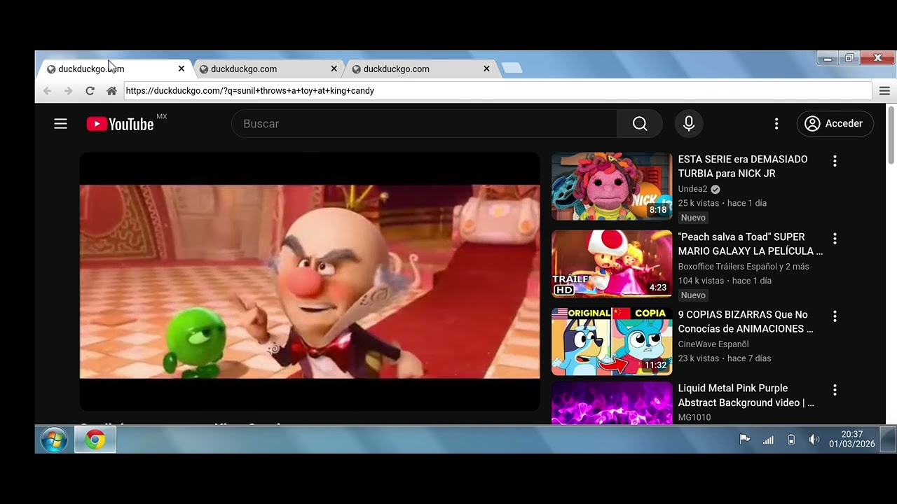 Luan Loud Throws King Candy - YouTube