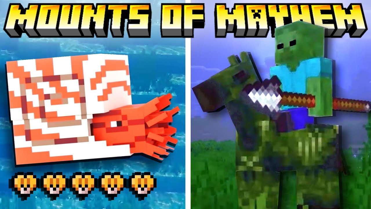 NEW NAUTILUS MOB, SPEARS, AND ZOMBIE HORSEMEN!!! - Minecraft's NEXT ...
