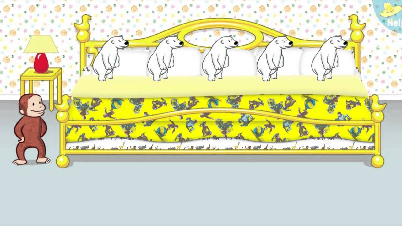 Curious George - Animal Bed Time - Curious George Games - YouTube