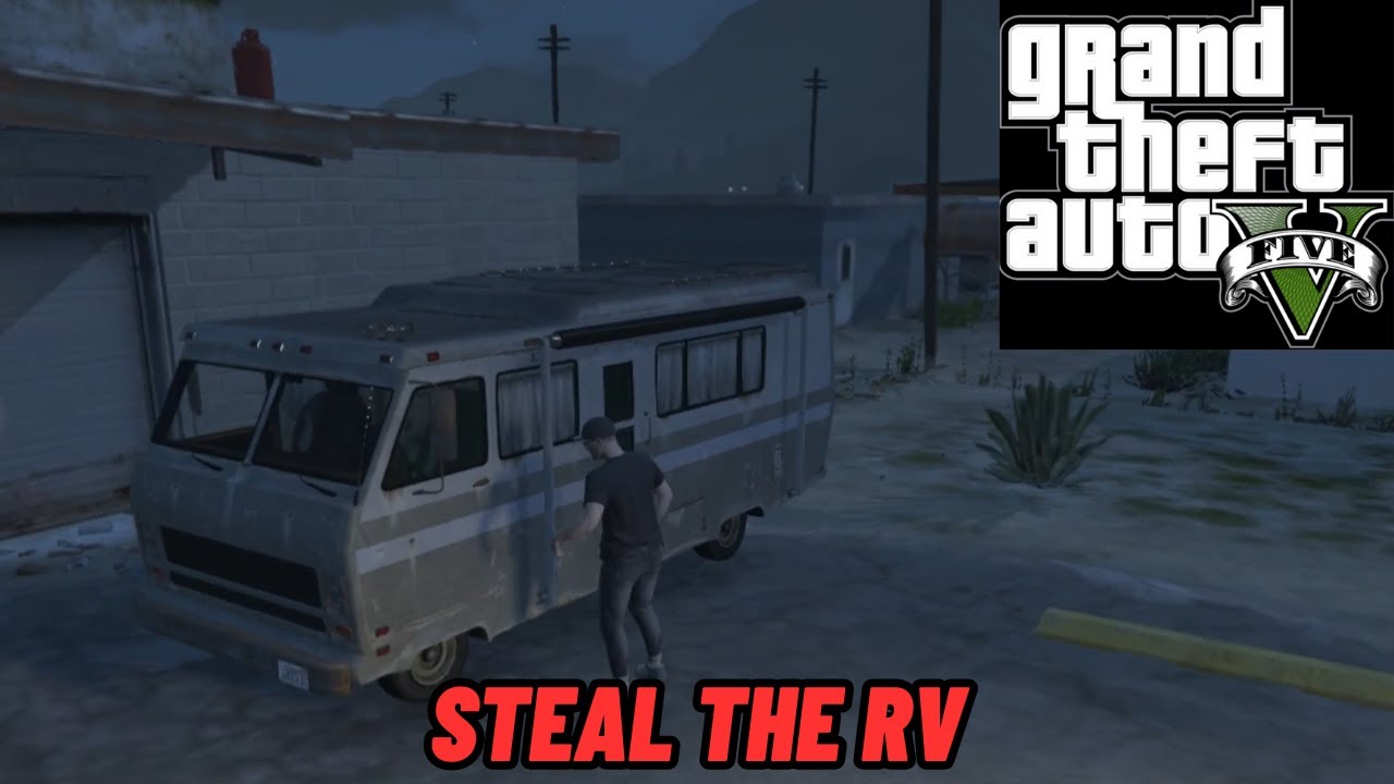 GTA 5 online mission Steal the RV gaming zone. - YouTube
