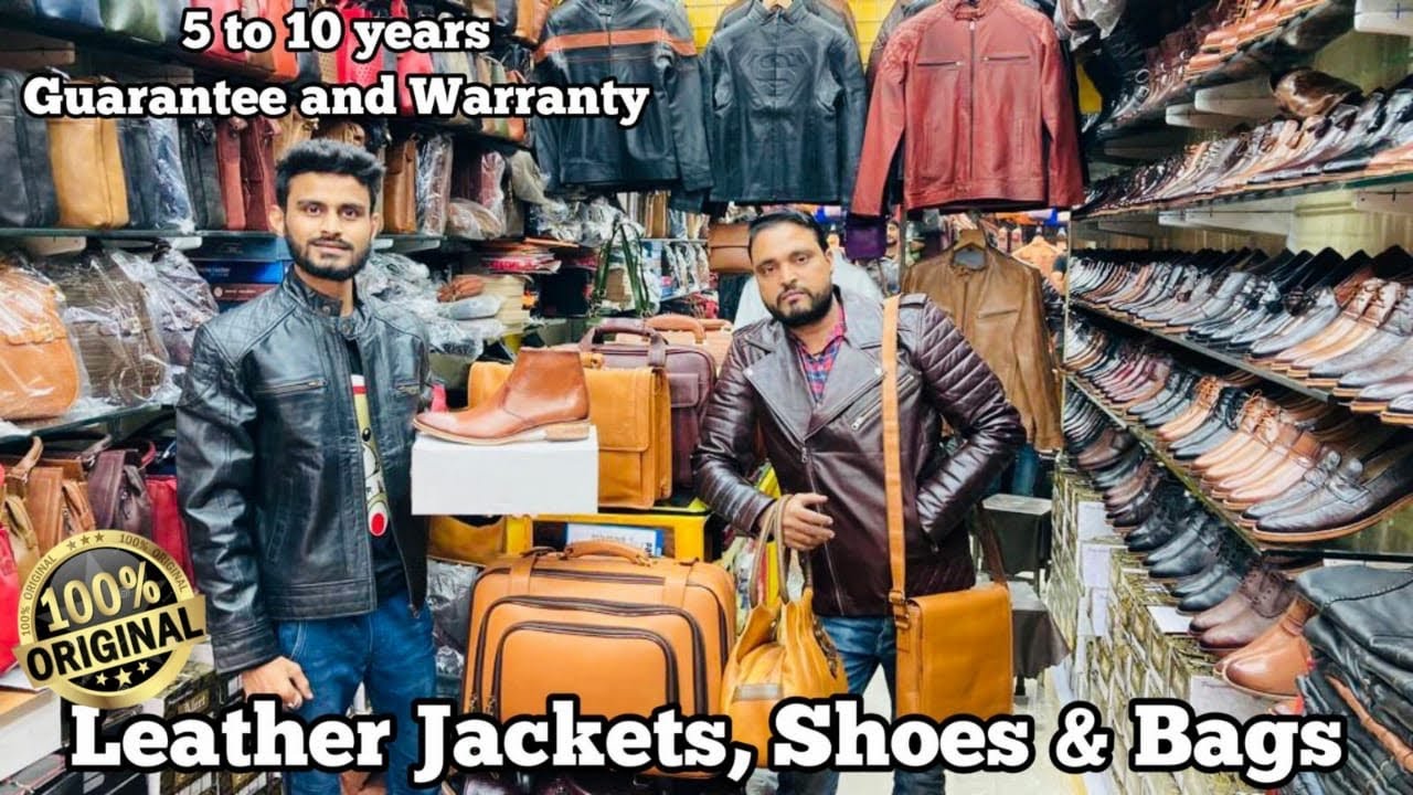 Dharavi Leather Market Mumbai |100%Original leather jacket,Shoes&bags ...