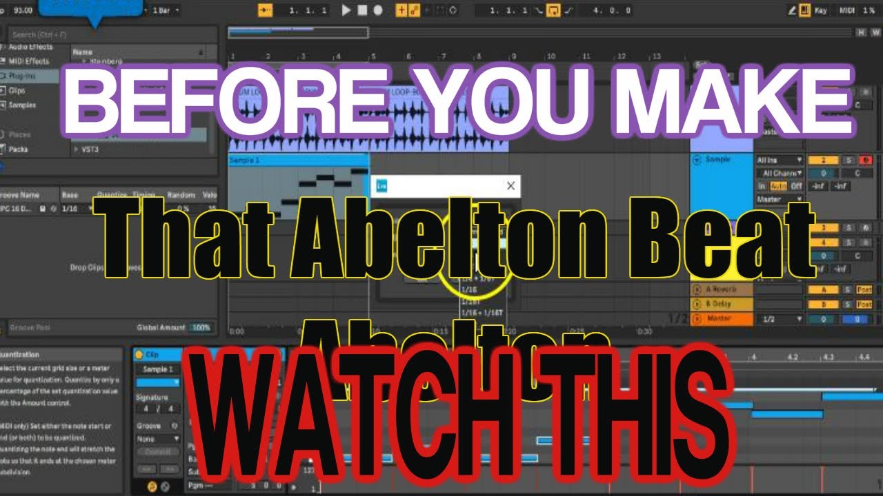 How to Make Your First Beat in Ableton Live | Guru Beginners Guide ...