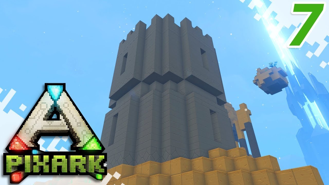 PIXARK (Multiplayer Gameplay) - The Build Begins! - EP07 - YouTube