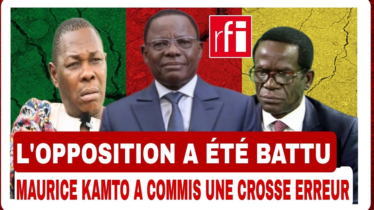 C'EST TERRIBLE ! L'opposition a été battu ! L'Échec de Maurice Kamto et ...