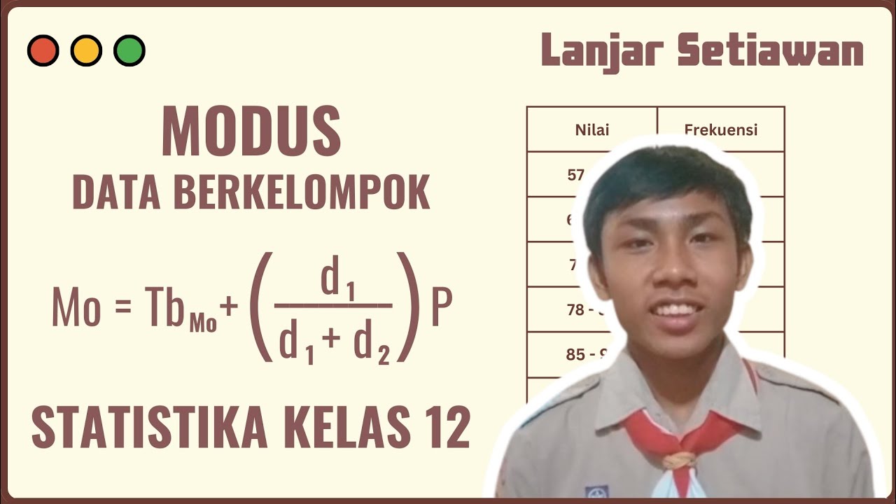 STATISTIKA - MODUS DATA BERKELOMPOK - MATEMATIKA KELAS 12 | UJIAN ...