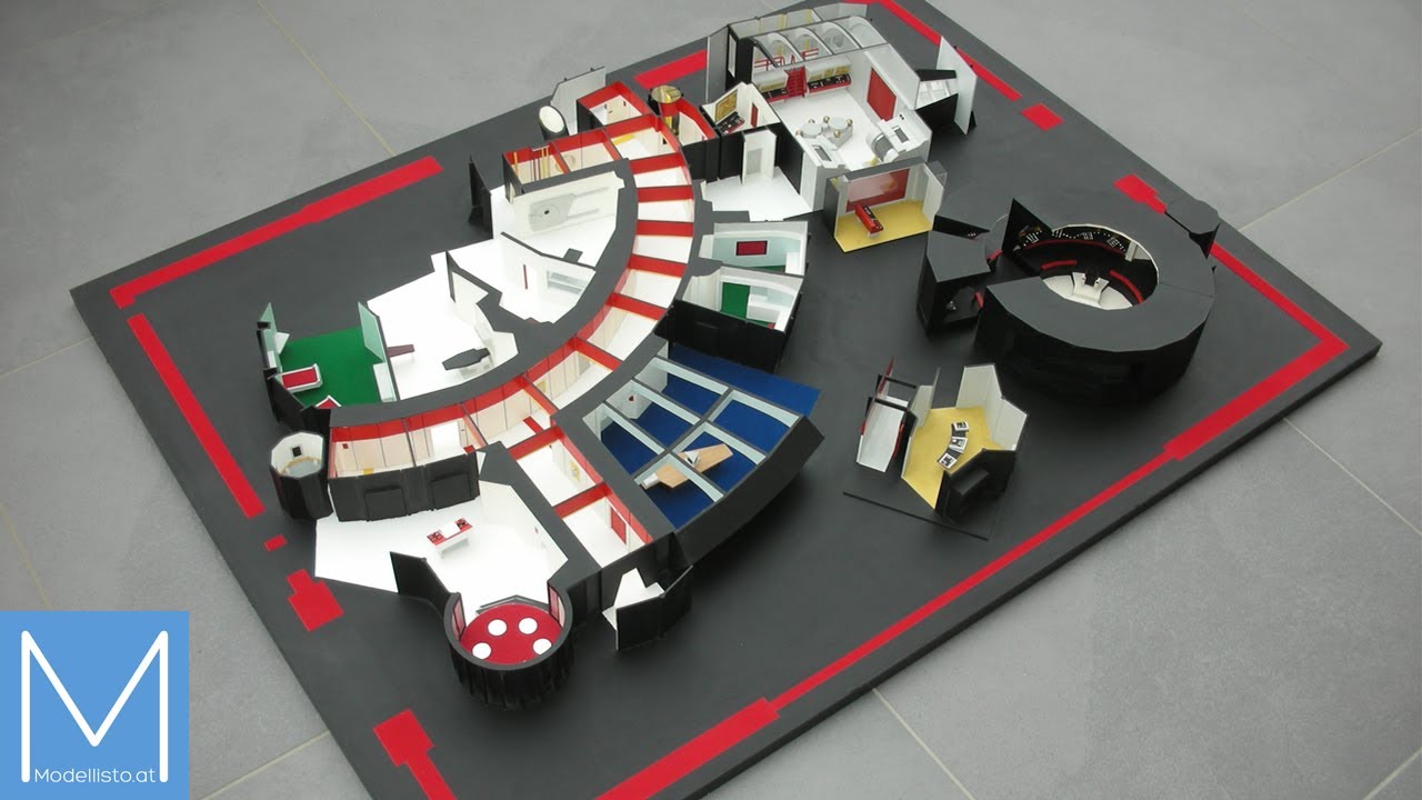 Star Trek Classic Stage 9 Film-Set Model-Replica - YouTube