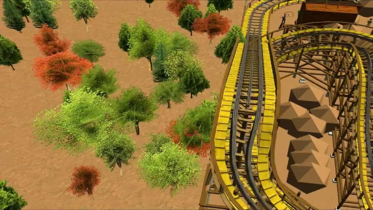 RCT3 - Roller Coaster Tycoon 3 :Six Flags Over Murcia Part 1/3 - YouTube