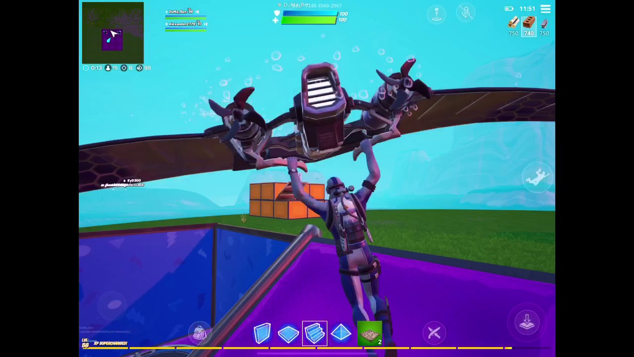 Battling in creative fortnite - YouTube