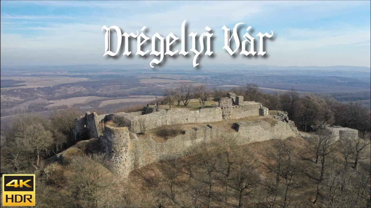 Drégelyi vár 4K - YouTube