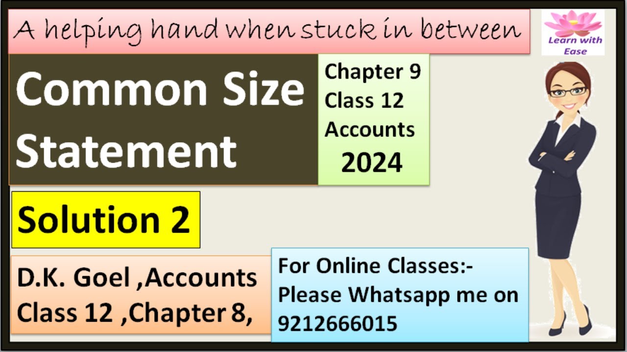 Common Size Statement Q2 Common Size Statement Class 12 Accounts D common-size-statement-q2-common-size-statement-class-12-accounts-d