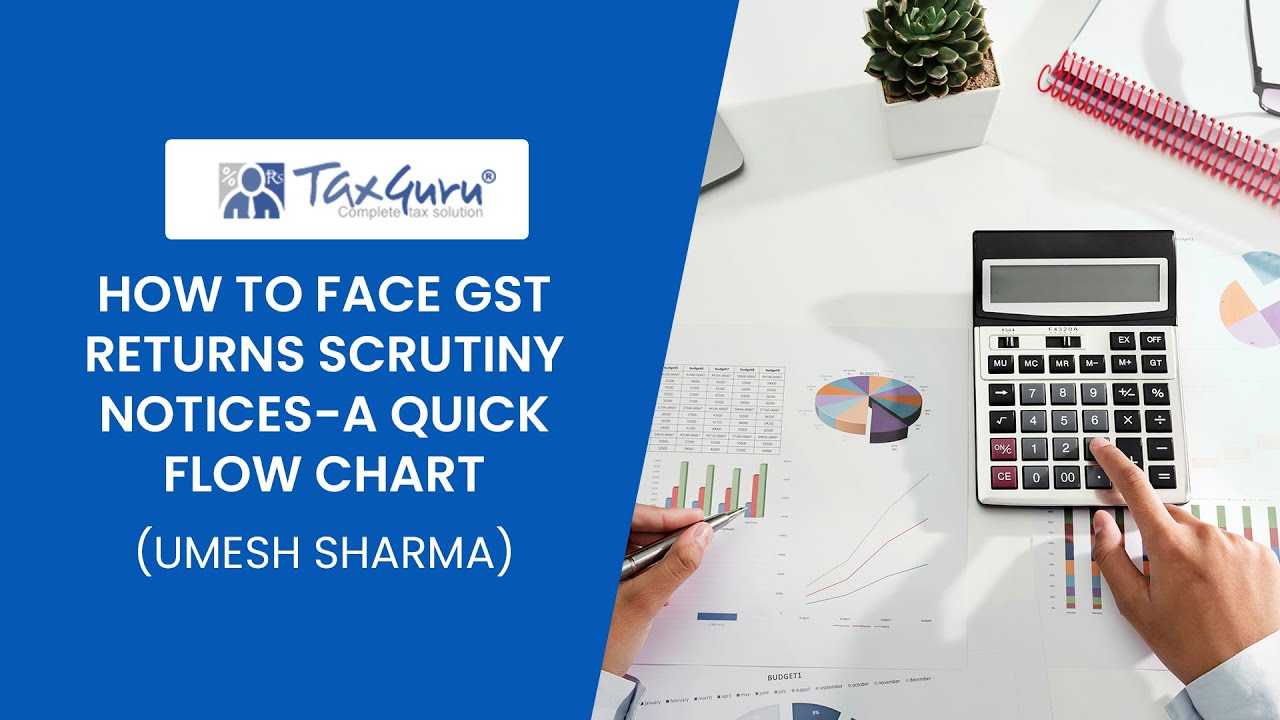 How to face GST returns scrutiny notices-a quick flow chart - YouTube