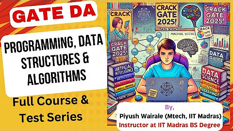 Programming, Data Structures and Algorithms | GATE DA Playlist | - YouTube