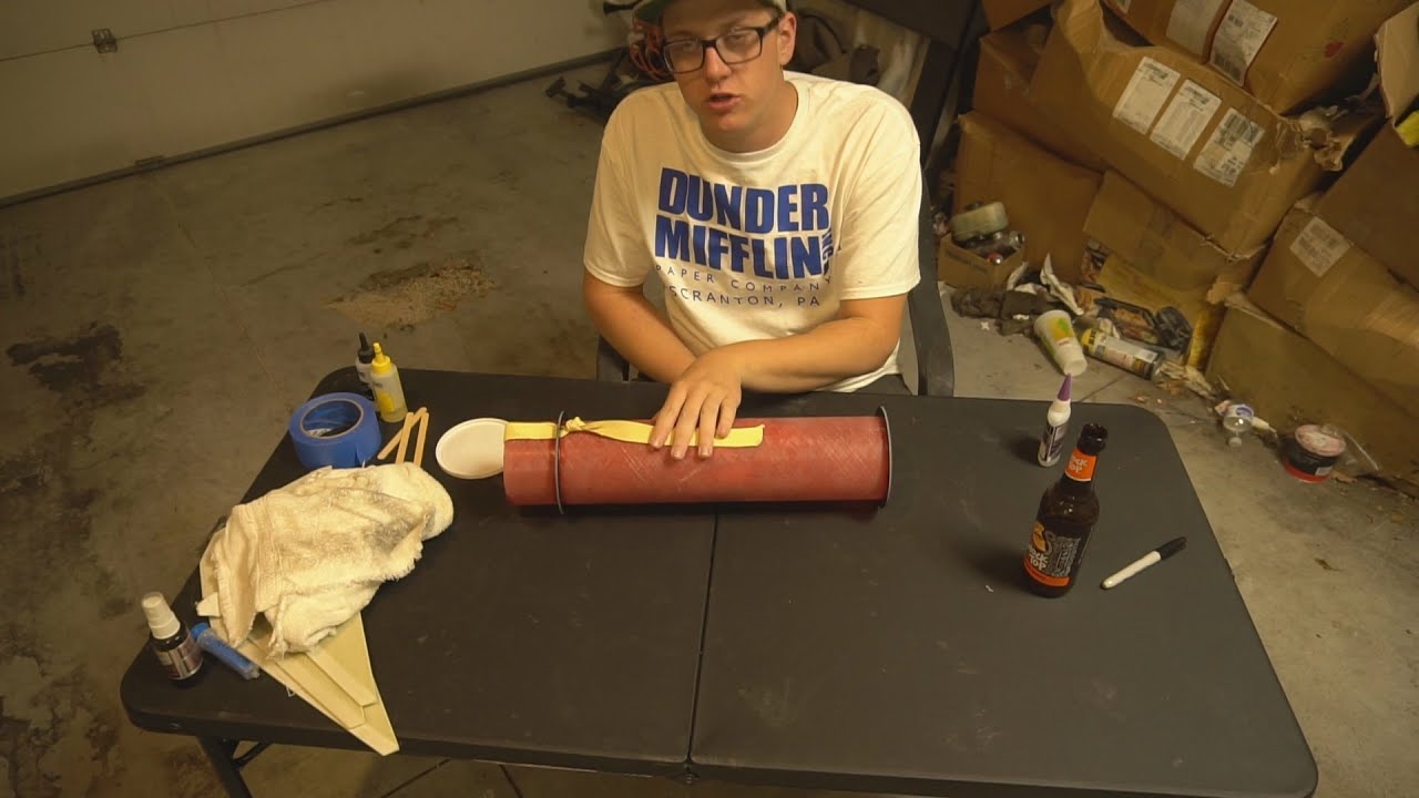 How To Build A Fiberglass High Power Rocket (Wildman Punisher 5 Build ...