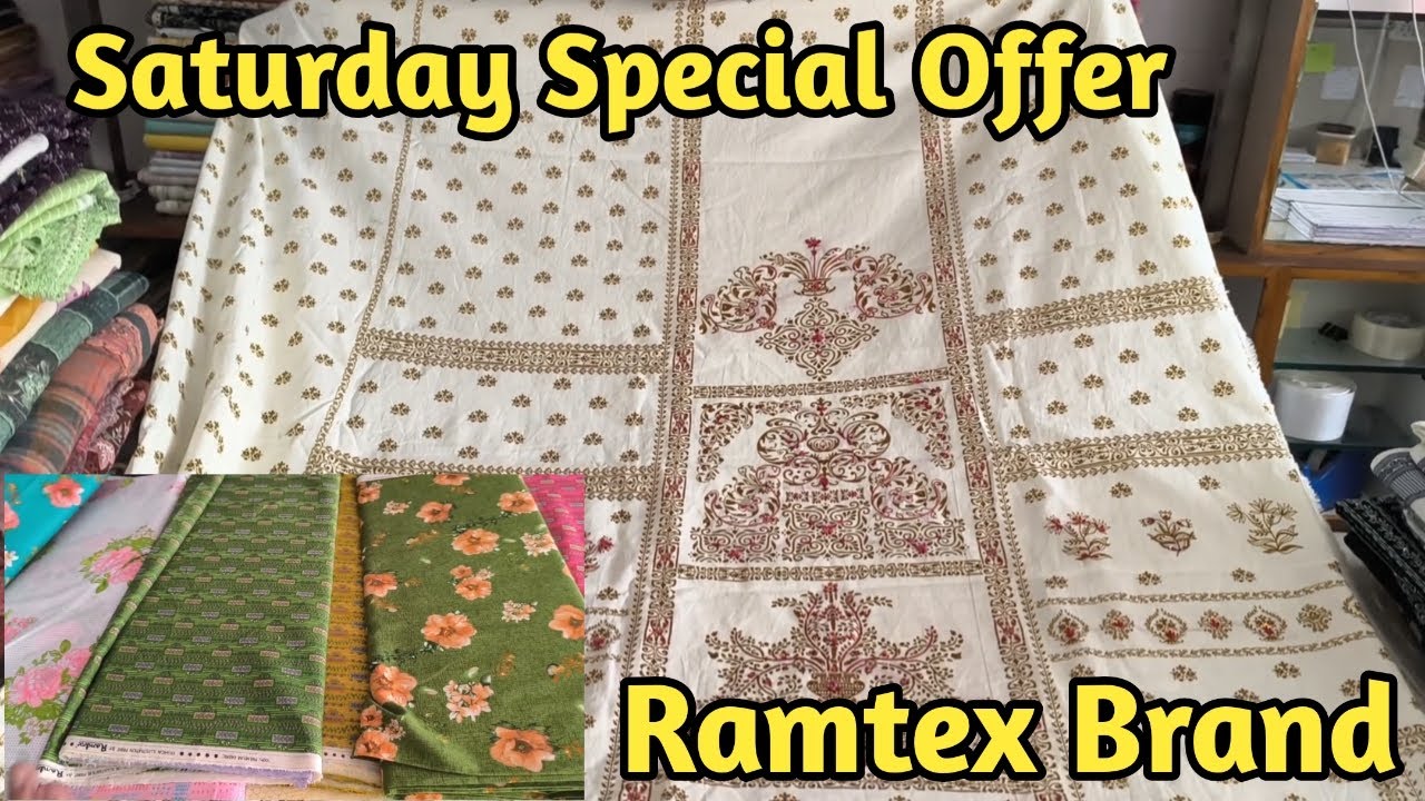 Ramtex Ke New Branded डिजाइनर सूट On Saturday Special Offer | Cia ...