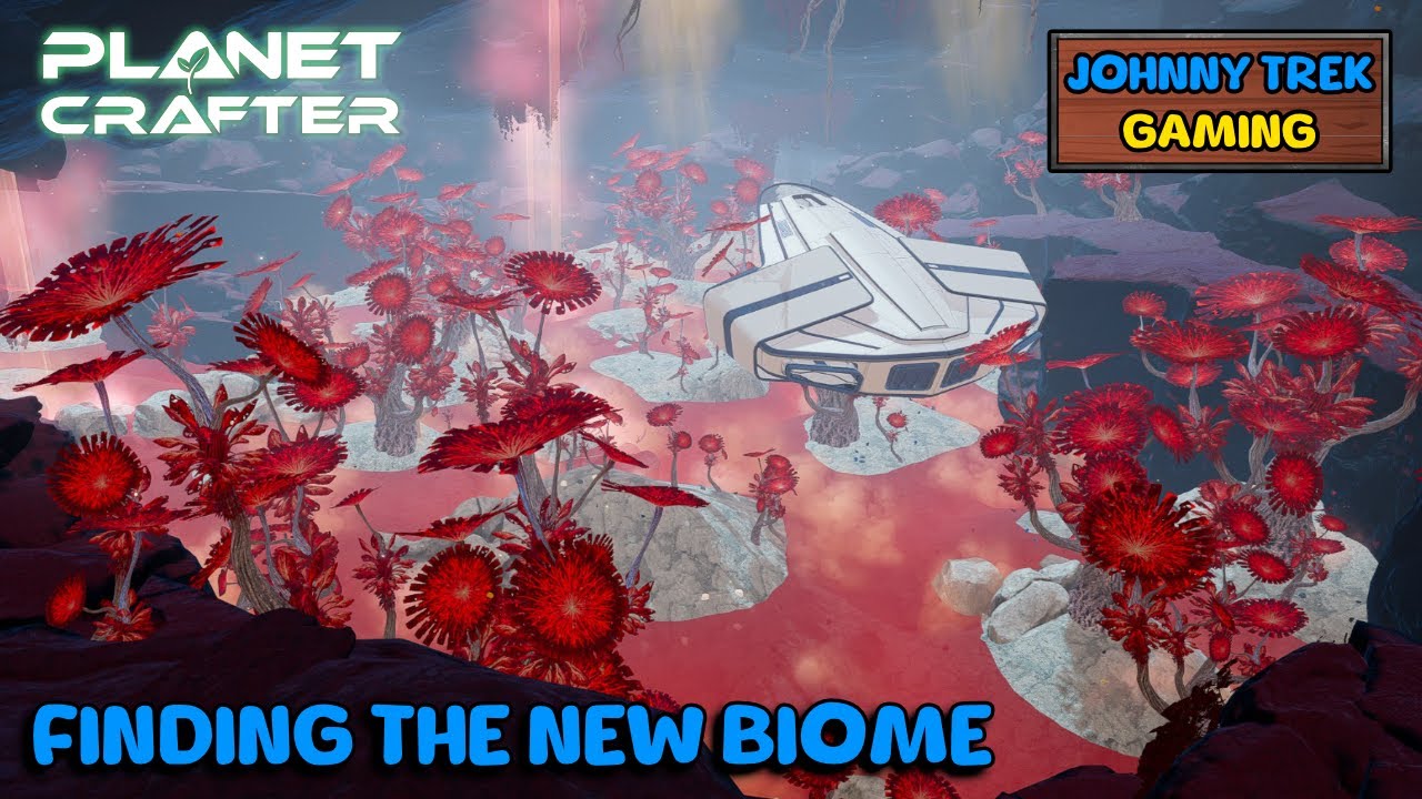New Update! The Red Falls And Explosives | Planet Crafter - Part 14 ...