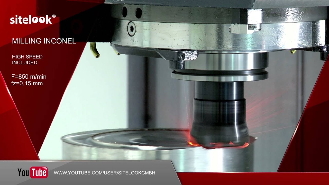 Milling Inconel with Ceramic Tool - HighSpeed - © sitelook® GmbH 2015 ...