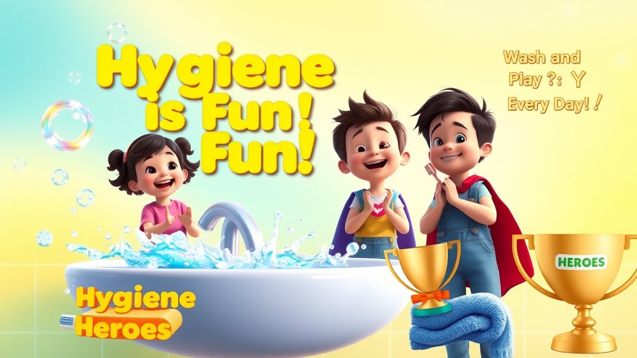 "Hygiene Song for Kids | Nursery Rhyme | Educational Song for Teaching ...