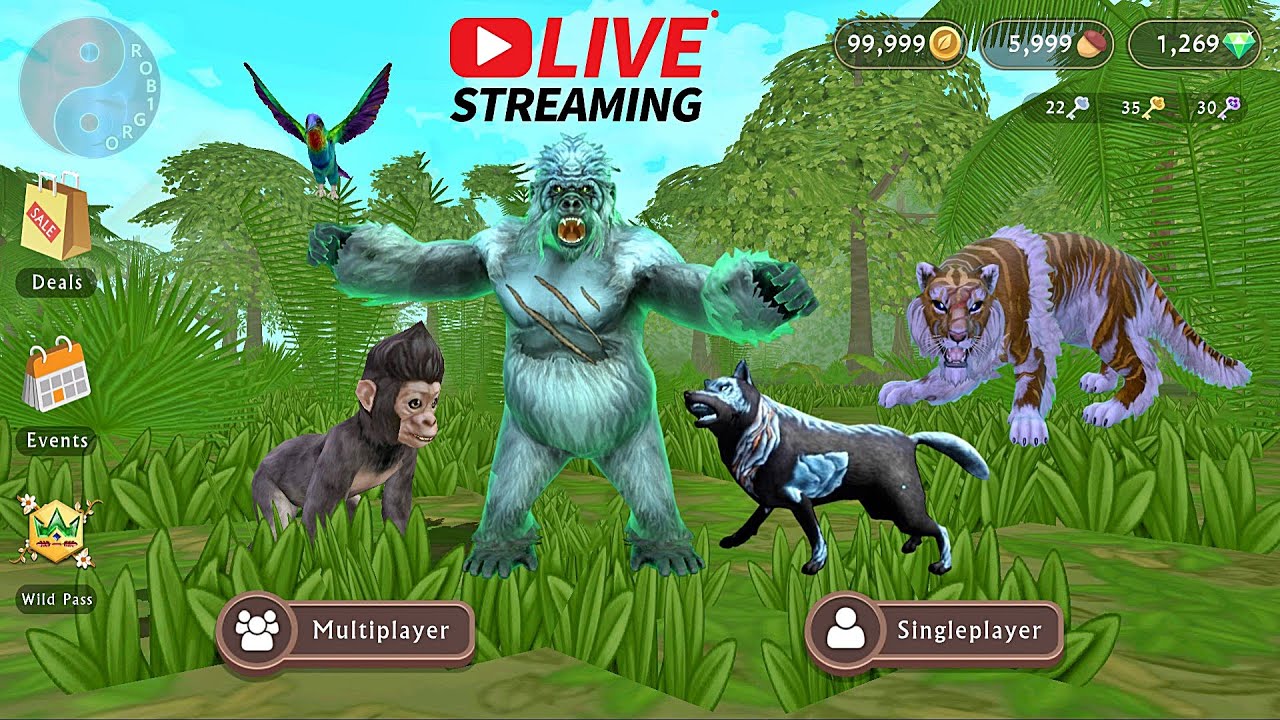 🔴 LIVE | WildCraft: WildPass - Season 4 - Tasks & The Wolf: Hunting ...