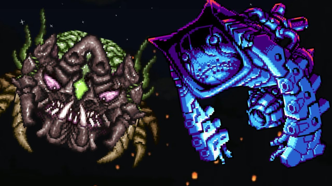 Terraria Ocram Vs Nightmare - YouTube