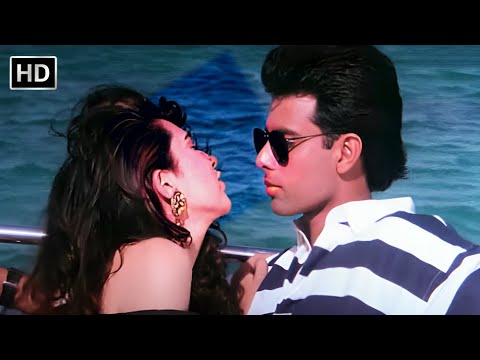 Dil Dil Dil Main Tere Pyar Mein (HD) | Alka Yagnik | Karisma Kapoor, Atul Agnihotri | Aatish (1994)