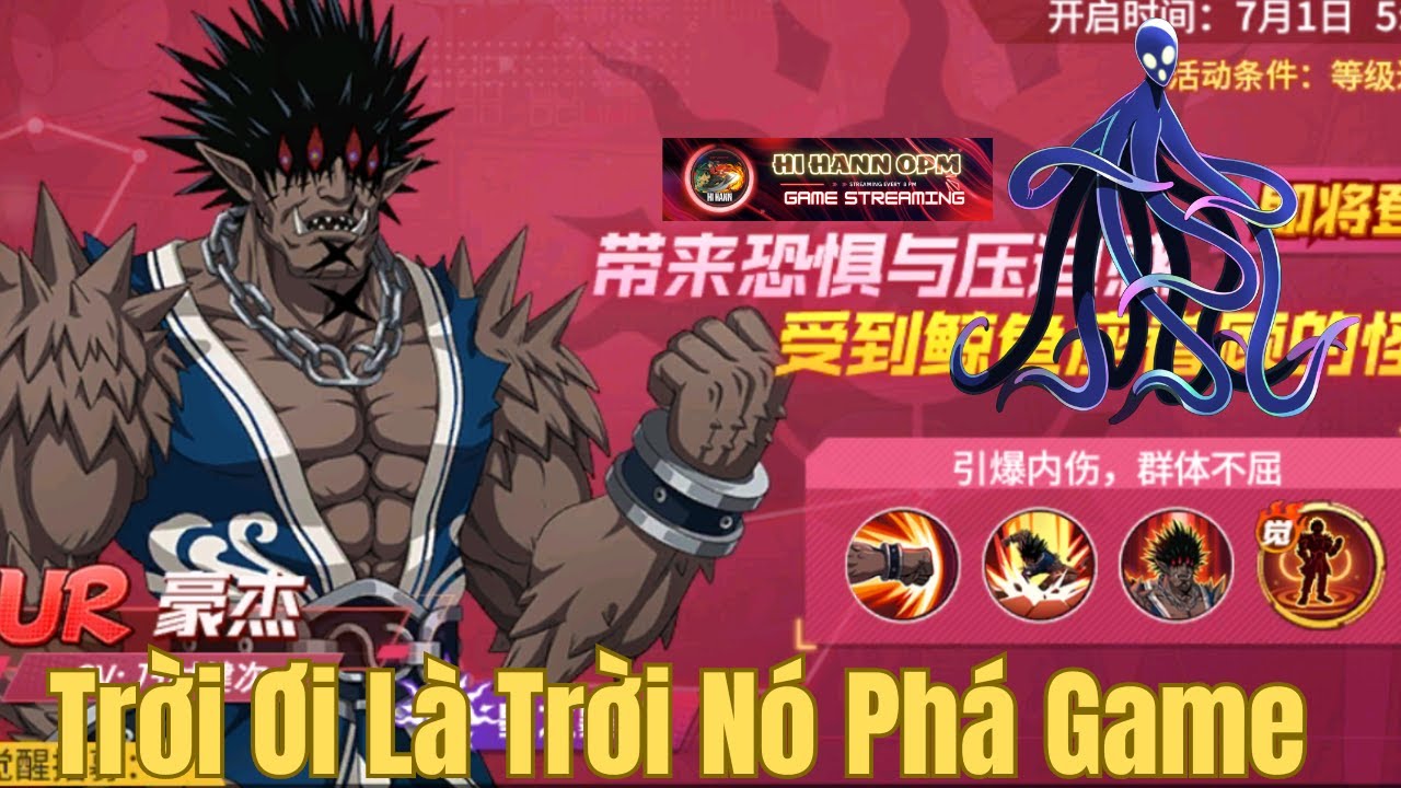 Nhân Vật Lỗi Game Xuất Hiện Dịch Nhanh Kỹ Năng Gouketsu UR - One Punch ...