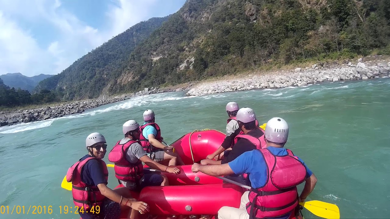 Rishikesh Boat Rafting - YouTube