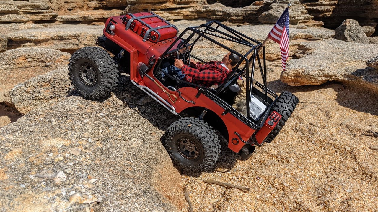 1/6 RC Hasbro GI Joe Willy's Jeep servo fix. #rc #willys #rcjeep # ...