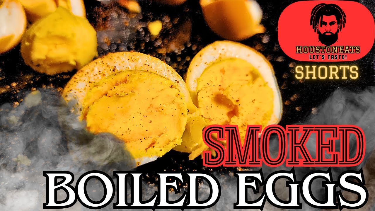 HOW TO SMOKE BOILED EGGS INDOORS! - YouTube