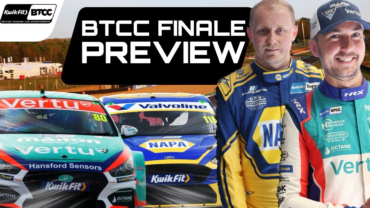 INGRAM vs SUTTON | Who will win the BTCC Championship ? - YouTube