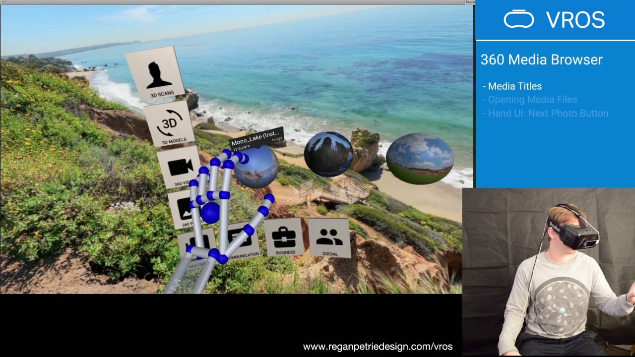 VROS - Virtual Reality Interface Design Exploration - Short Version ...