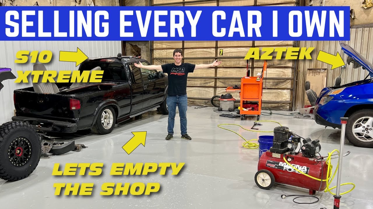 Selling EVERY SINGLE CAR I Own *17+ Vehicles* - YouTube