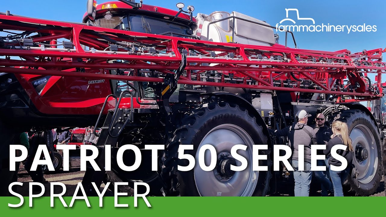 Highly anticipated Case IH Patriot 50 Series sprayer unveiled @ AgQuip ...